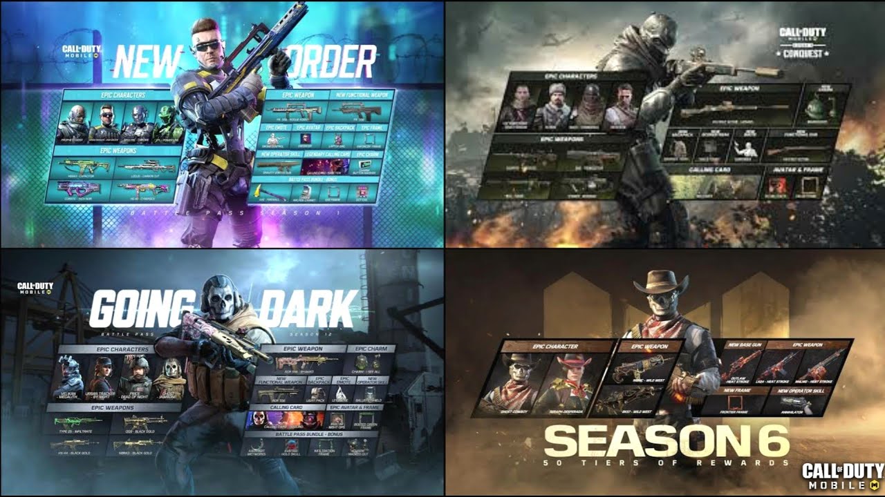 Top 10 BattlePass Season Trailers in COD Mobile! - YouTube