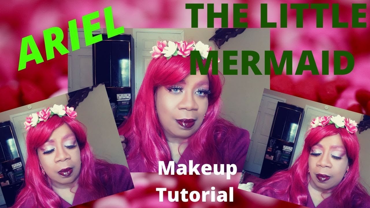 ARIEL The Little Mermaid Makeup Tutorial - YouTube