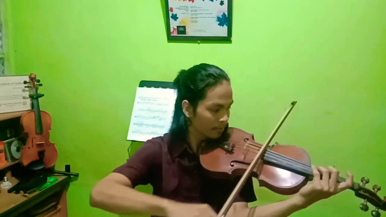 Tutorial belajar biola (Cara memegang bow biola) #2 - YouTube