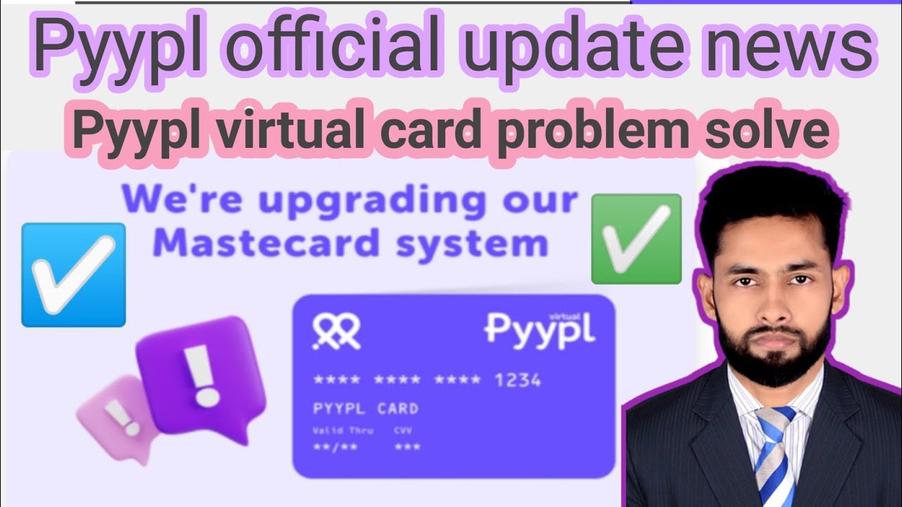 Pyypl master card official big update news | pyypl virtual account ...