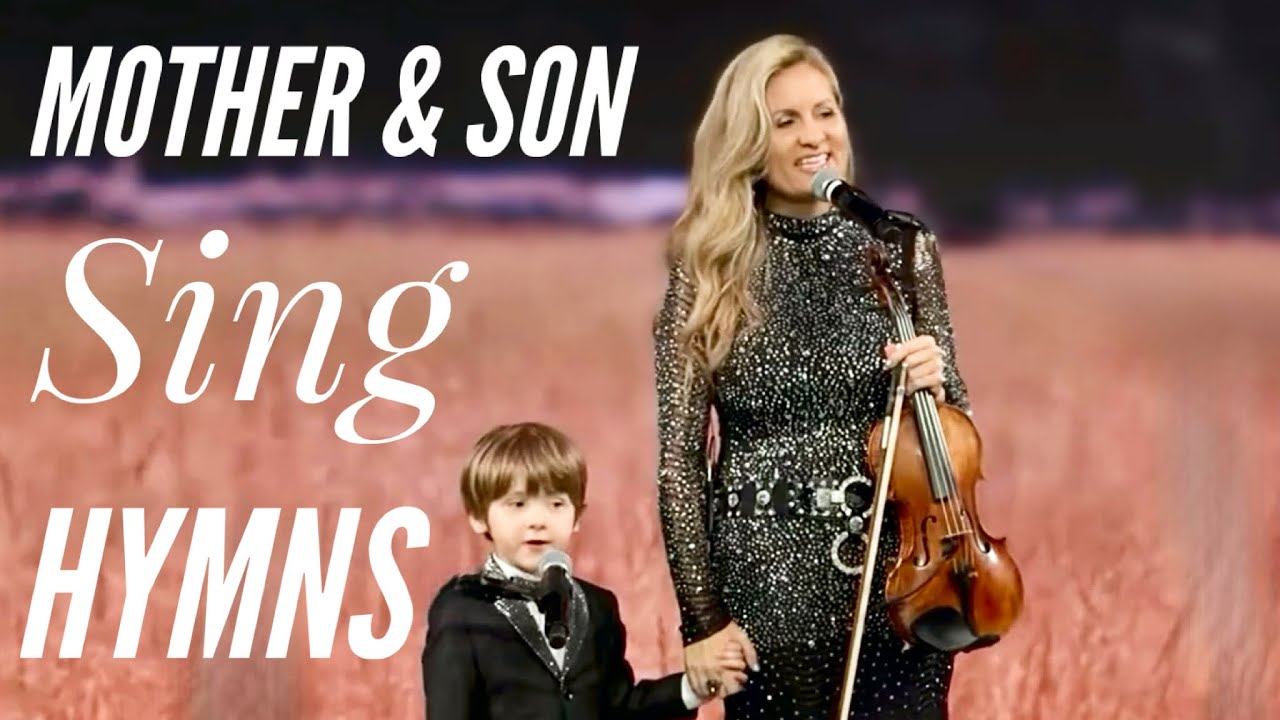 Mother and son singing hymns will melt your heart! - YouTube