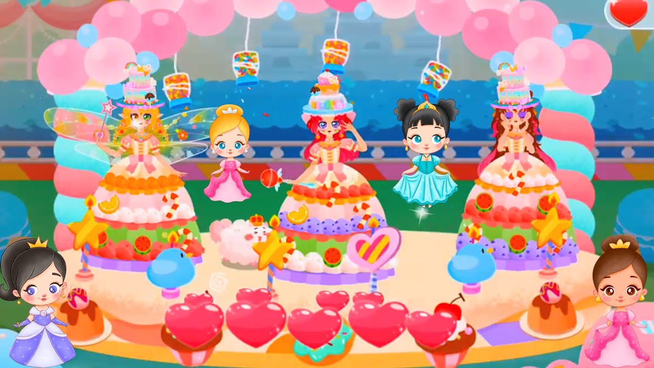 Little Panda Princess Desert Party | BabyBus Games | Princess Makeup ...