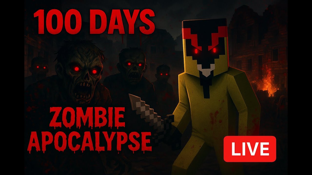 100 days challange zombie apocolypse - YouTube