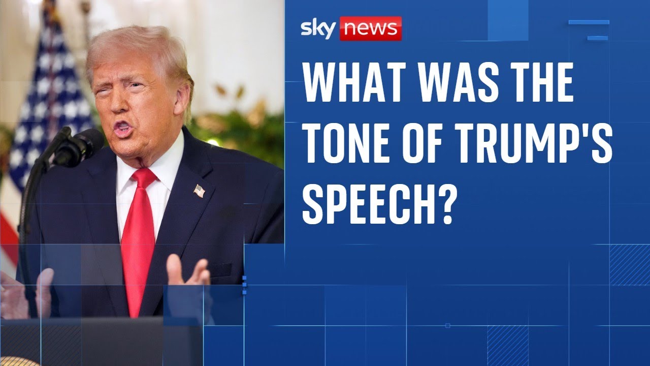 Donald Trump defiant as he reflects on his year back in office - YouTube