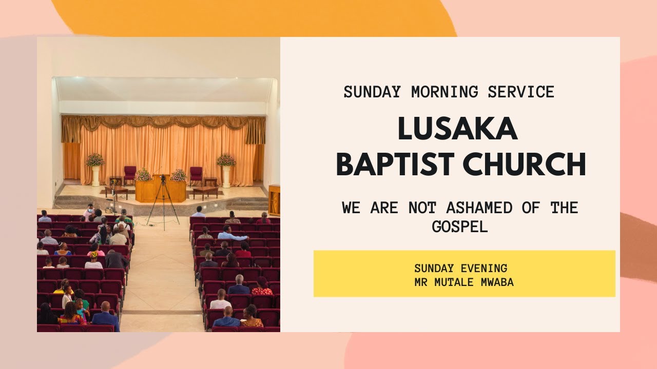 Sunday Evening l Mr Mutale Mwaba | 12th October 2025 - YouTube