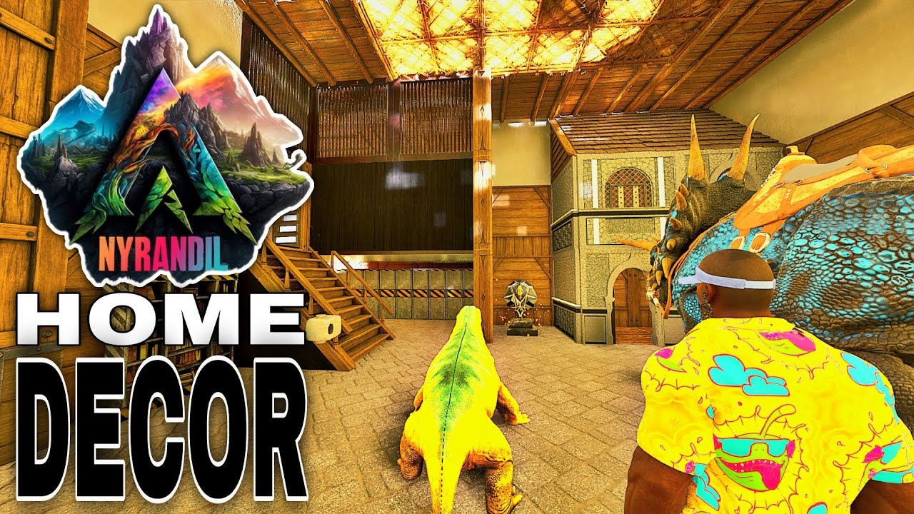 Some calm, interior design - Ark Survival Ascended - Nyrandil - YouTube