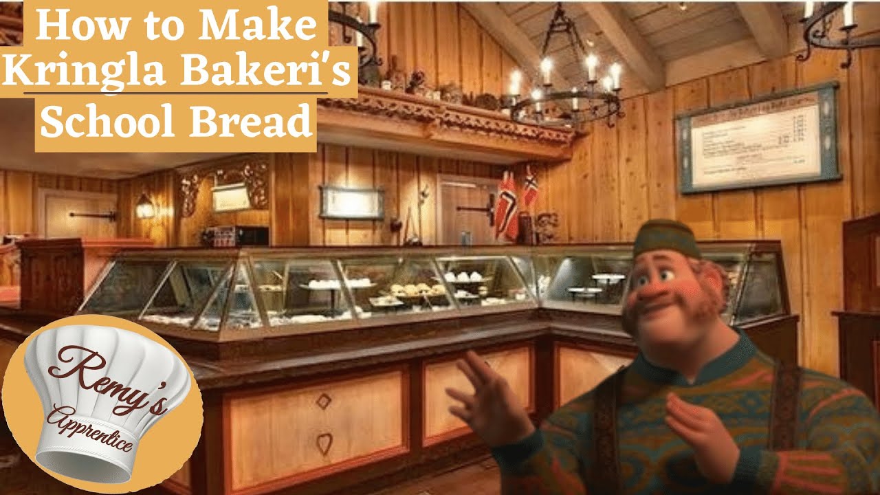 How To Make Kringla Bakeri's School Bread from Norway, Epcot - YouTube