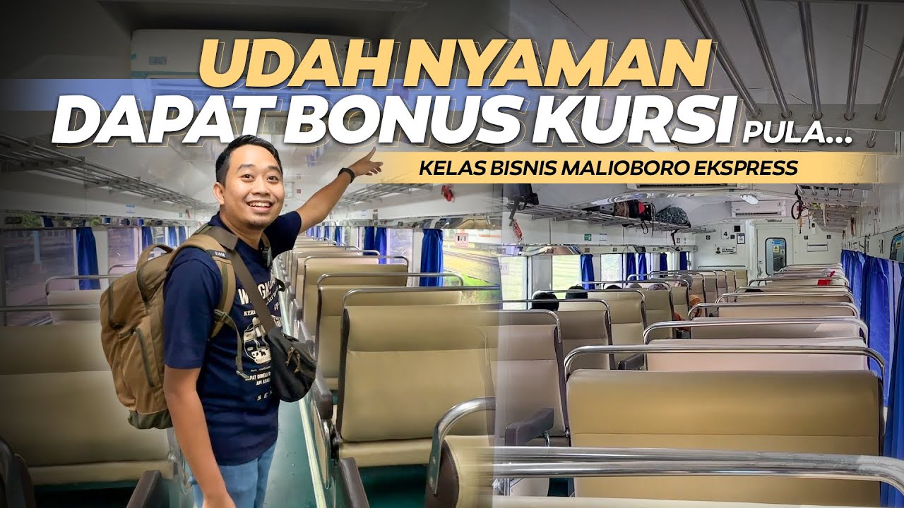 DIJAMIN GRATIS KURSI TAMBAHAN NAIK KERETA INI 😱‼️ Full Trip Malioboro ...