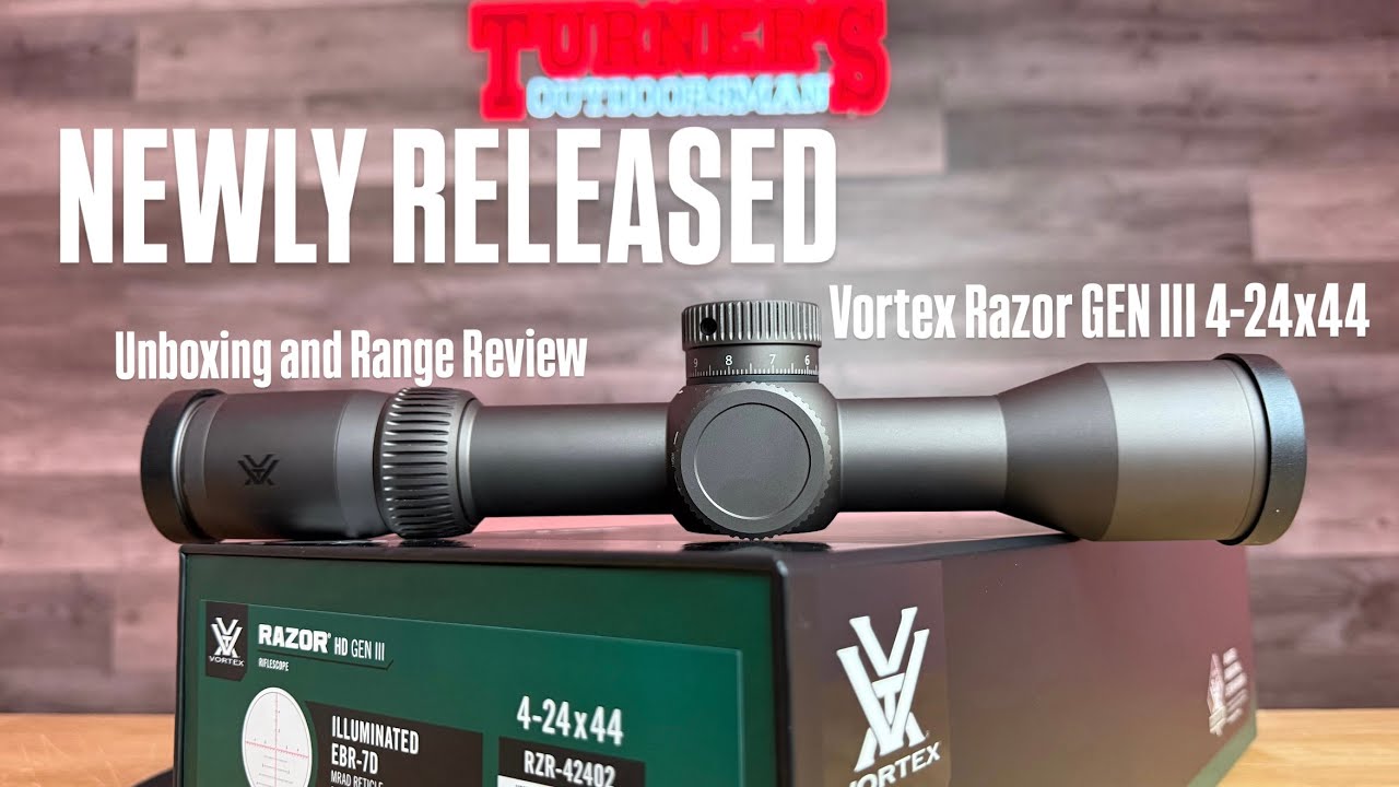 Unboxing and Review of the Vortex RAZOR HD GEN III 4-24x44 NEWLY ...