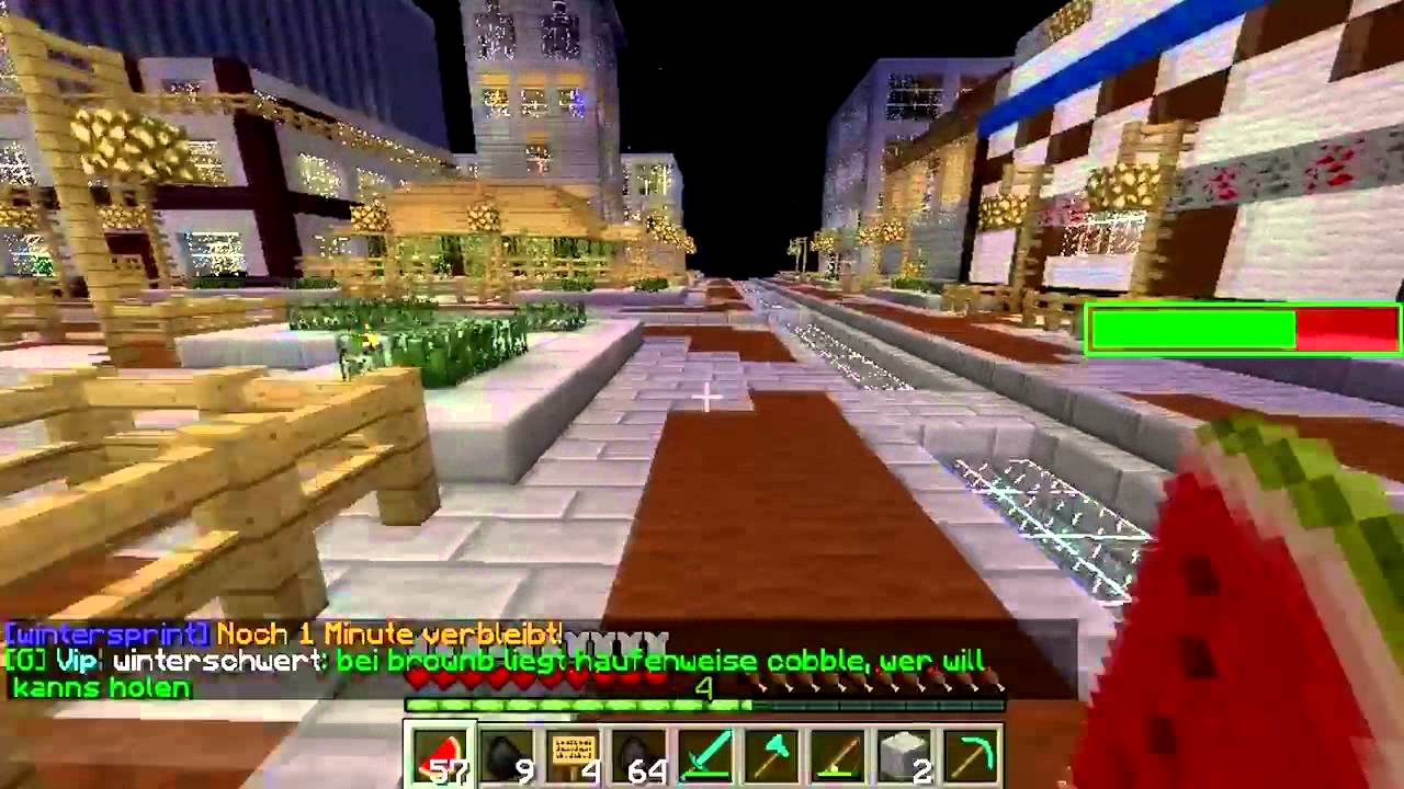 Minecraft Sprint-Makro-Test - YouTube