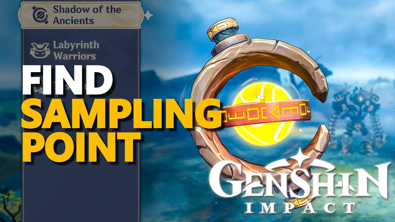 Find Sampling Point Genshin Impact - YouTube
