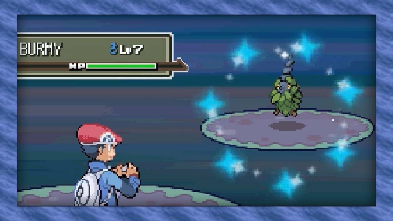Live Shiny Burmy After 3,560 Soft Resets! (Pokémon Platinum) - YouTube