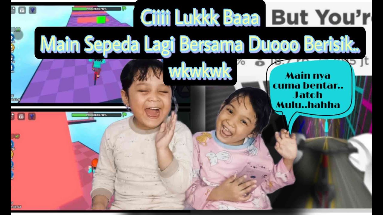Duo Berisik,Main Sepeda Lagi,Galau Jatuh Terus..haha [ Roblox Indonesia ...