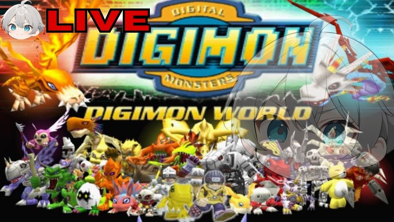 🔴LIVE DIGIMON WORLD 1 - GAS, 1K SUBS #8 - YouTube