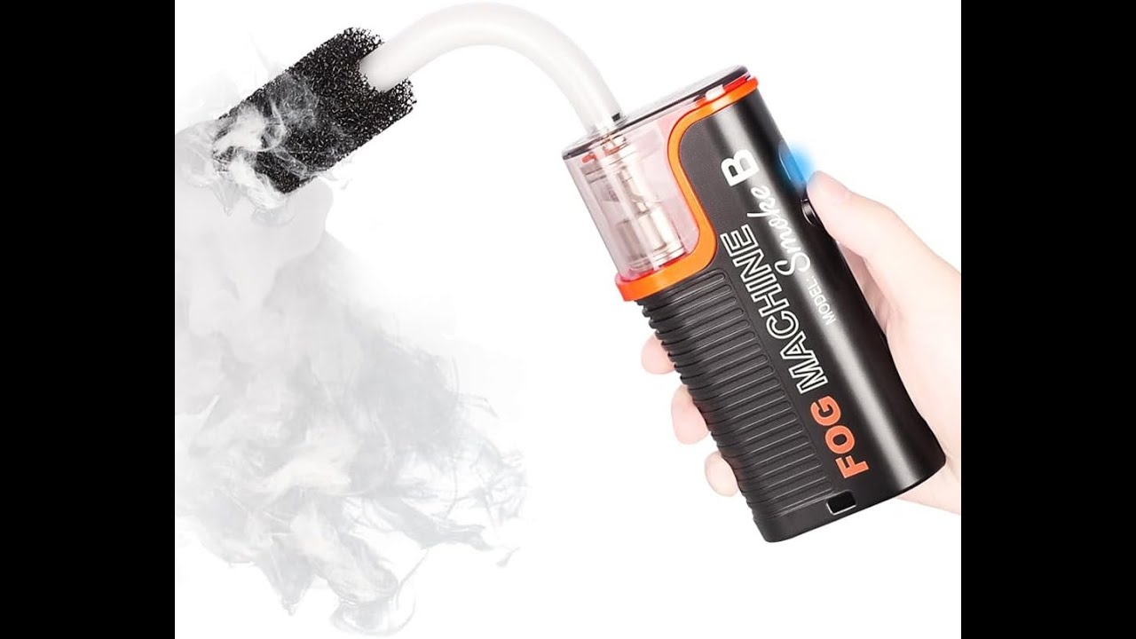 LENSGO Handheld Smoke/Fog Machine with Remote Control | UNBOXING ...