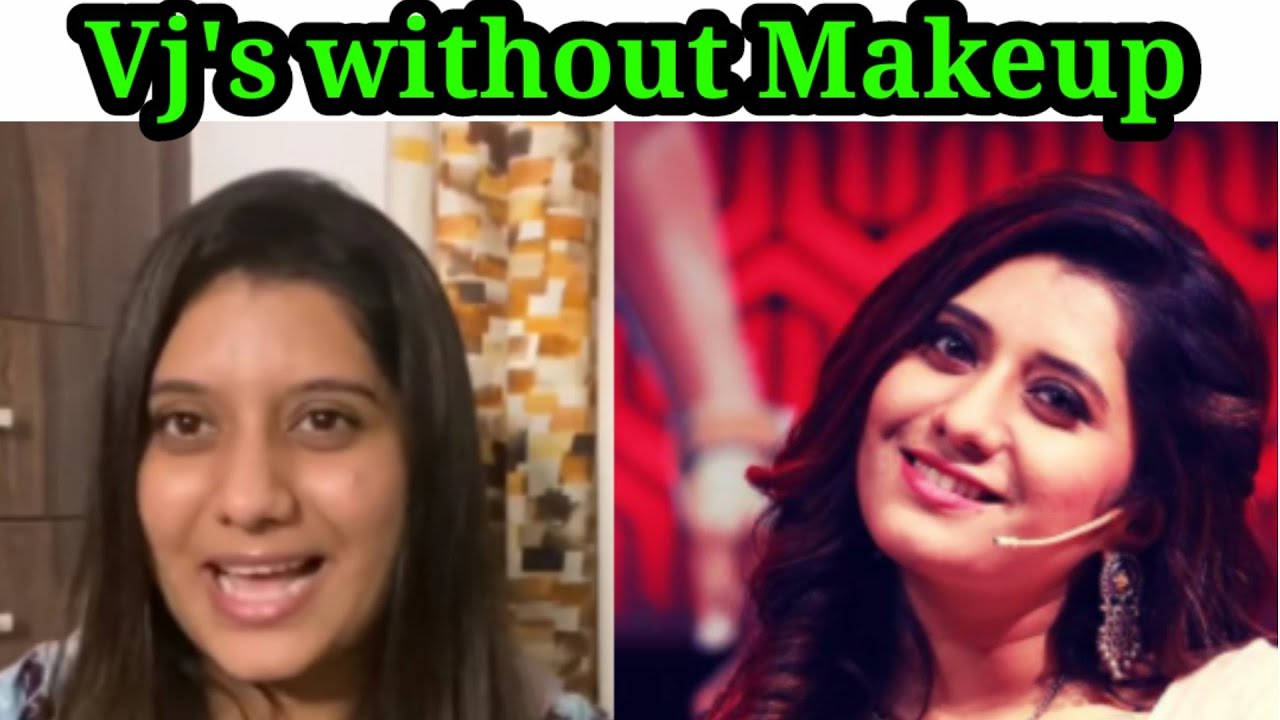 Top Tamil VJ's without makeup/ vijay TV anchor without makeup look ...