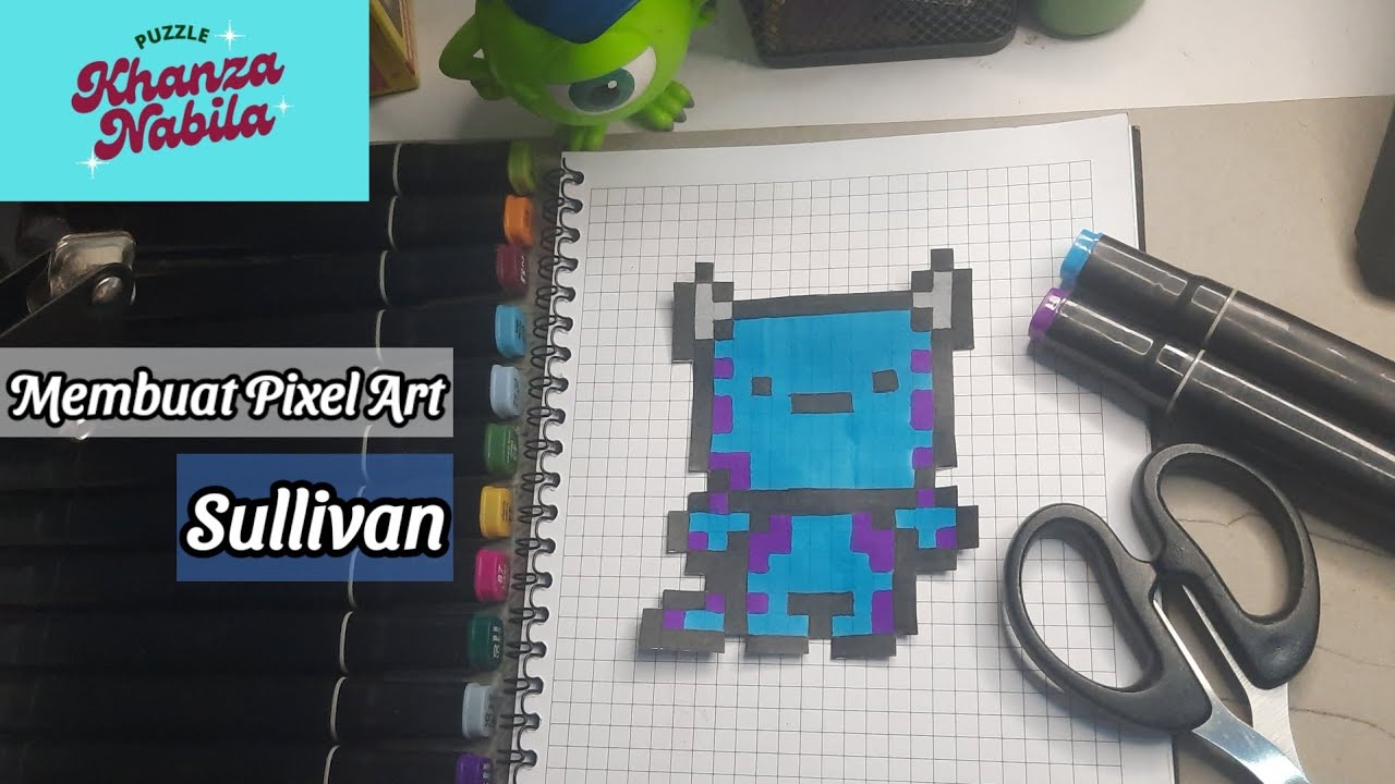 Membuat Pixel Art | Sullivan #pixelart #pixellab #artoftheday #sullivan ...