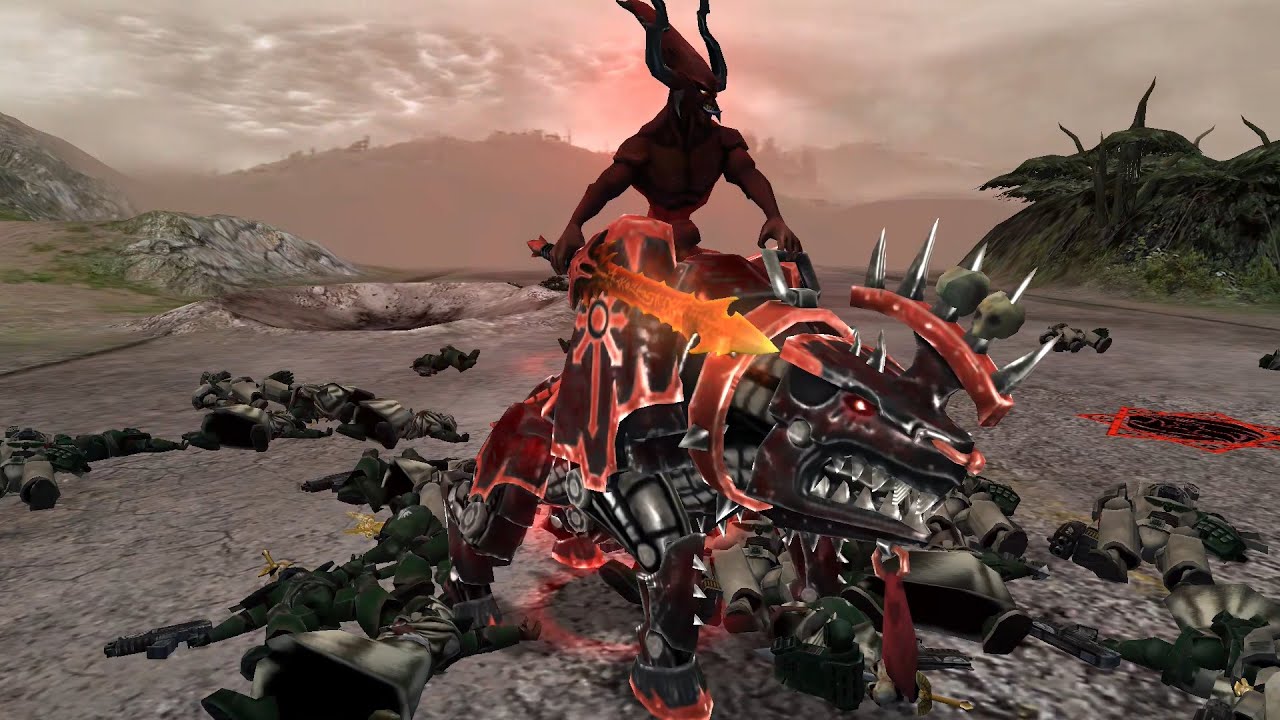 Chaos Daemons vs Dark Angels - Survival - Unification Mod - Warhammer ...