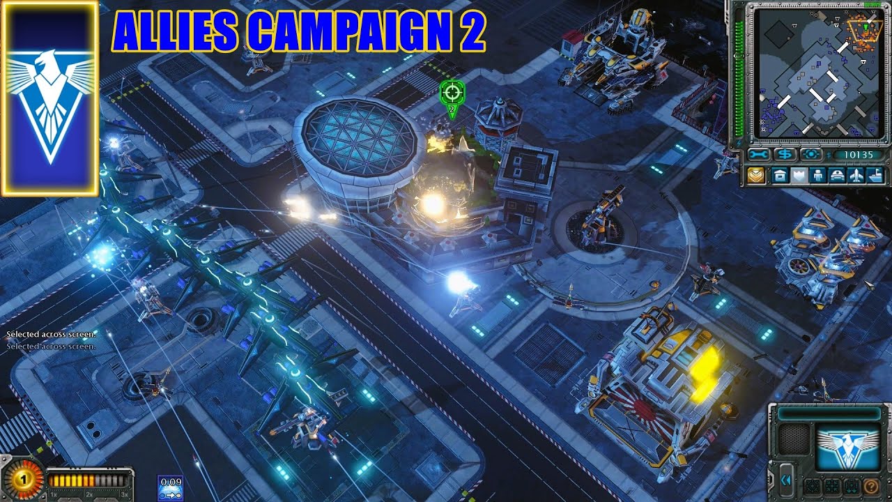 Command And Conquer Red Alert 3 Uprising # Allies Campaign 2 - A House ...