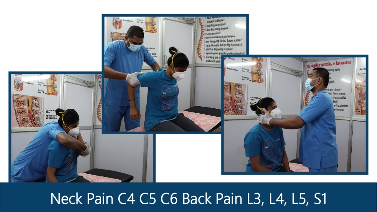 #Varma treatment #neck pain C4 C5 C6 back pain L3,L4,L5,S1 - YouTube