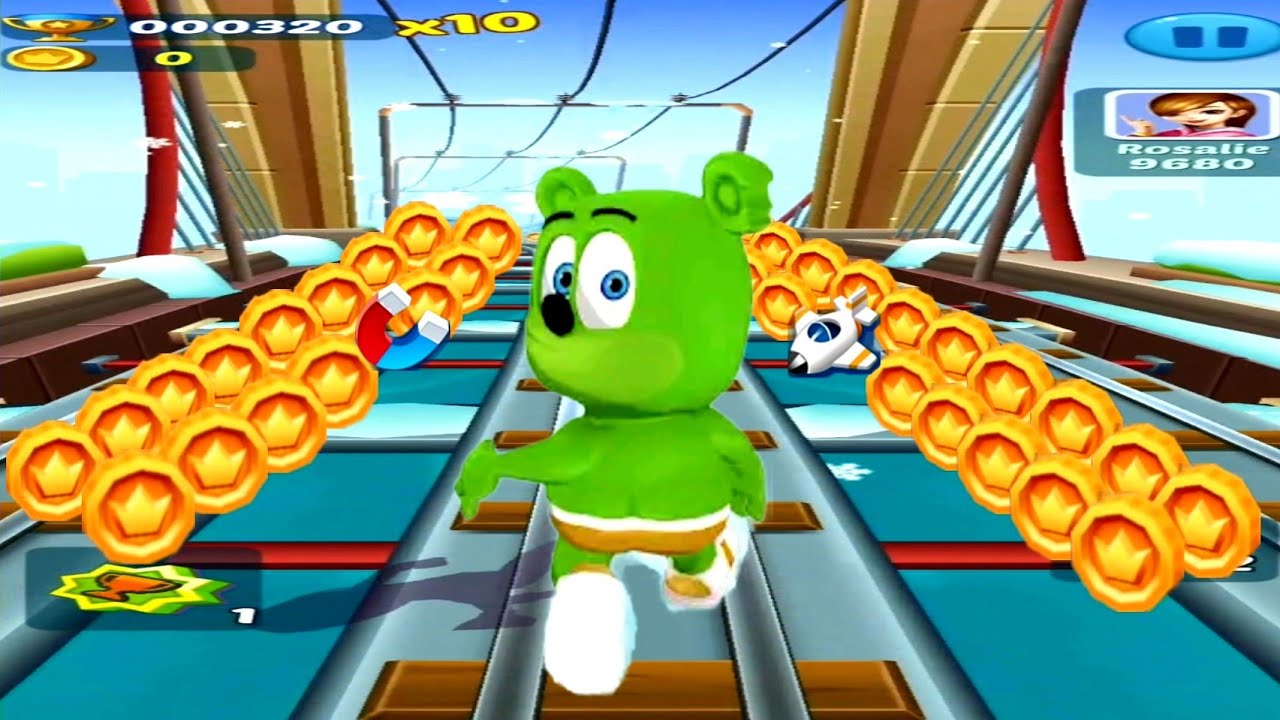 Gummy Bear Runner Game : Bear Run Games | Android/iOS Gameplay HD - YouTube