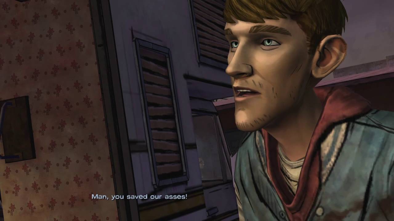 The Walking Dead: Season 1 escaping the motor inn - YouTube