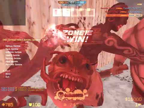 Counter Strike Extreme V7 (PC) - Zombie Mode Gameplay