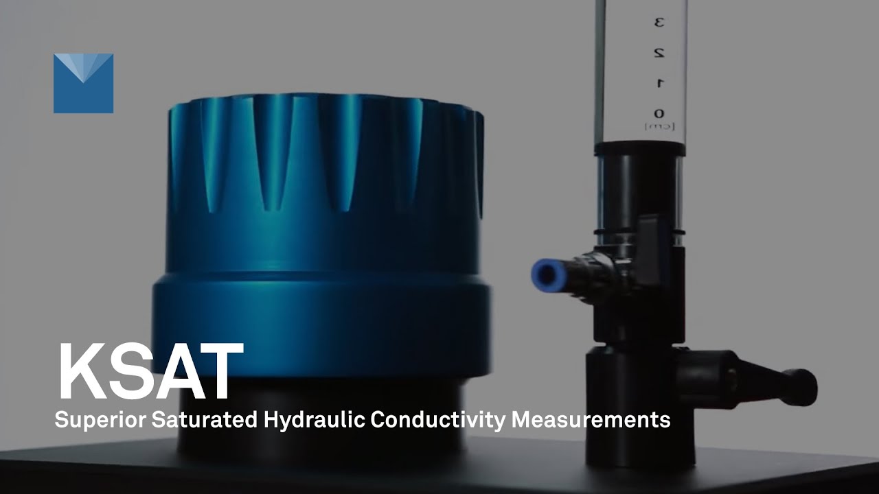 KSAT: Automated Saturated Hydraulic Conductivity For the Soil Lab - YouTube