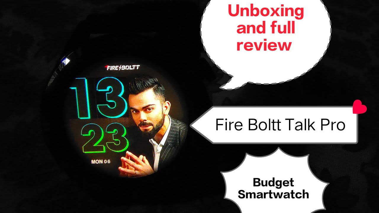 FIRE⚡ BOLTT Talk Pro Bluetooth Calling Smartwatch Unboxing and full ...