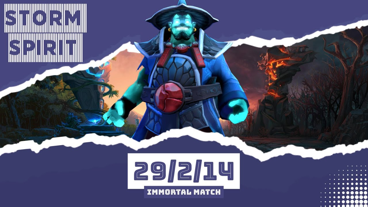 ⚡ Ball Lightning Ballet: Storm Spirit's Midlane Mastery in Dota 2 ...