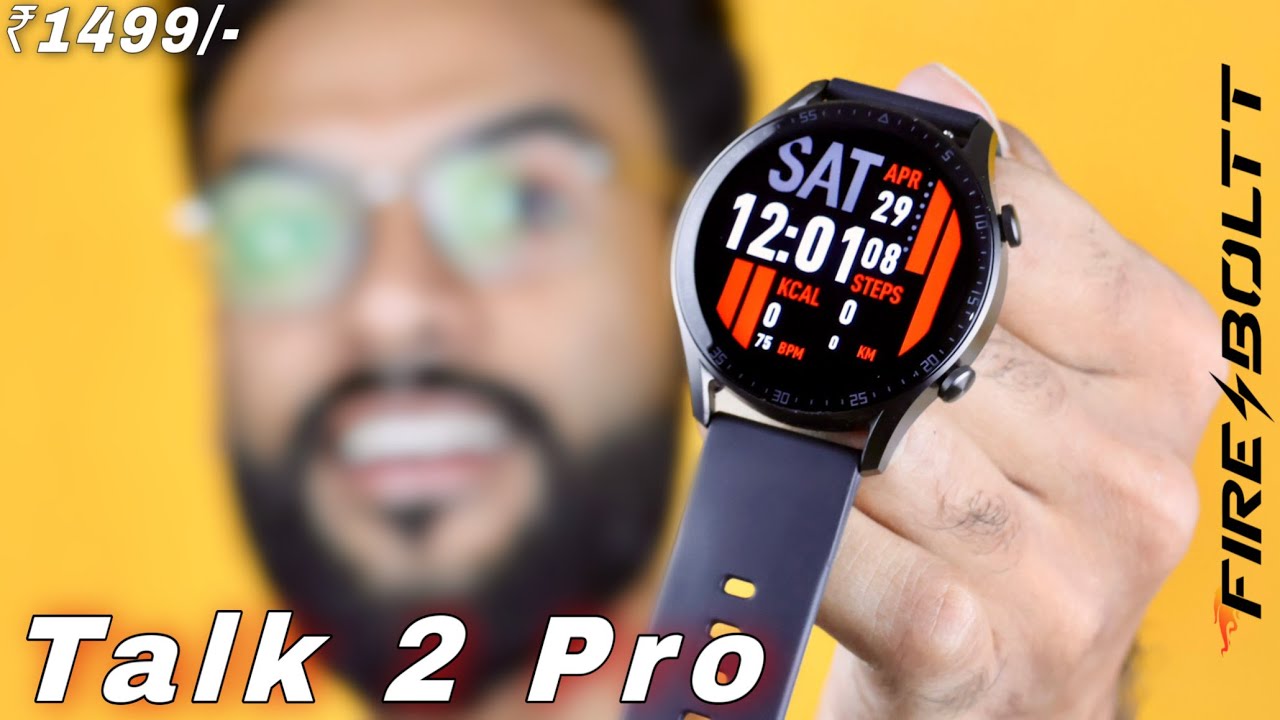 Fire Boltt Talk 2 Pro Unboxing & Detail Review | Best Smartwatch Under ...