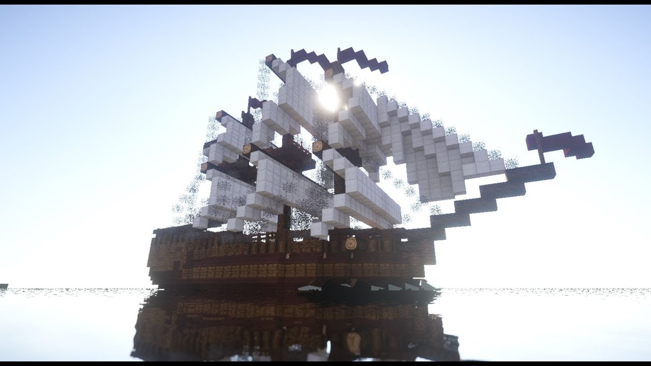 Minecraft Segelschiff (Fleute) La Serenissima - Eigenentwicklung ...
