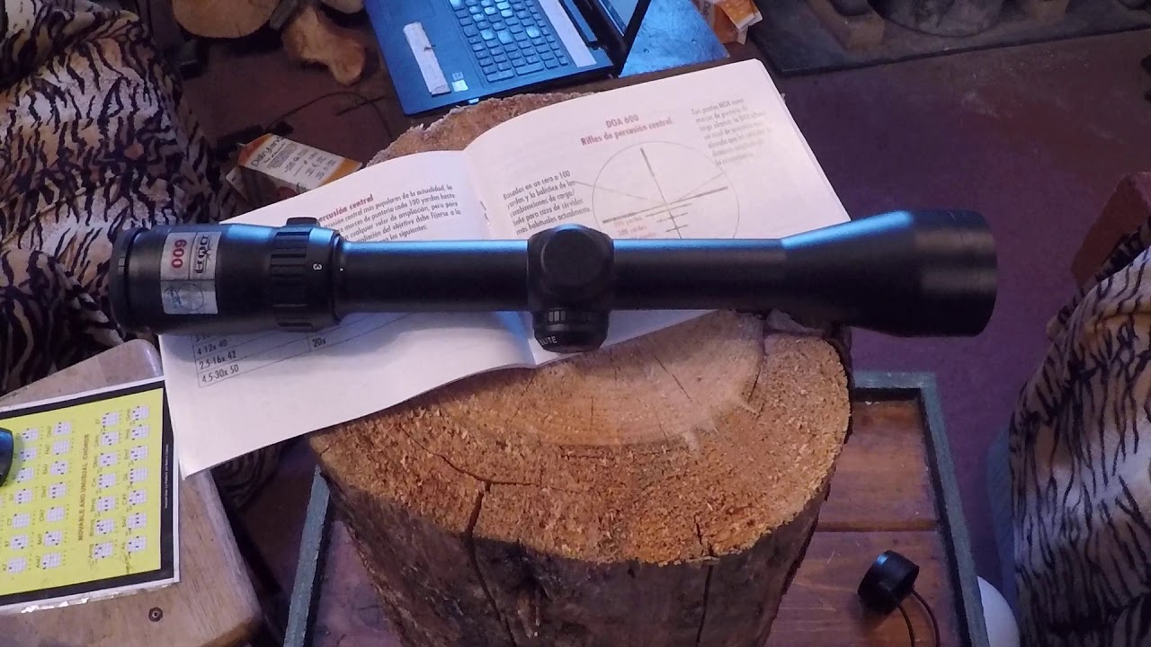 BUSHNELL ELITE 3500 3x9x40 600yd DOA reticle review - YouTube