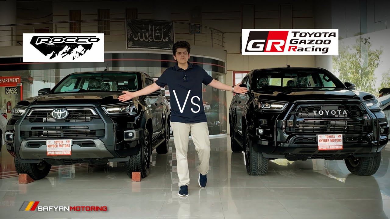 Toyota Revo GR Sport Vs Revo Rocco comparison detailed review - YouTube