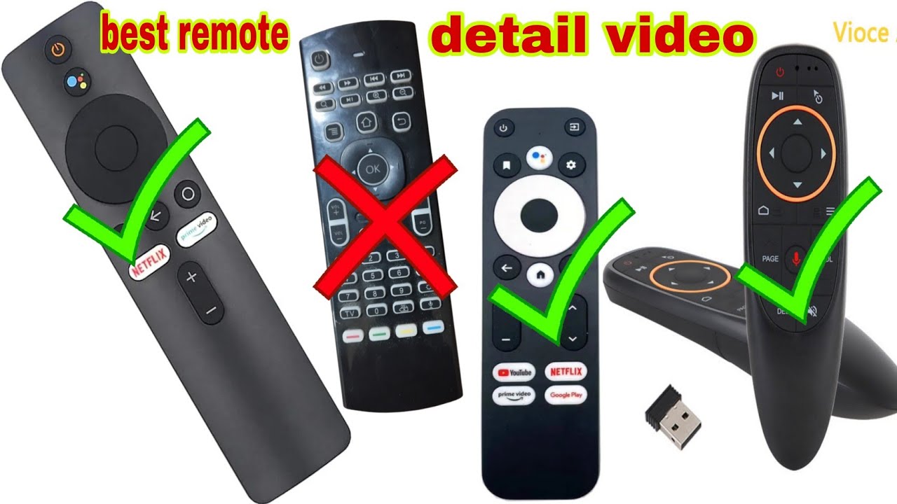 Android TV box remote detail video - YouTube