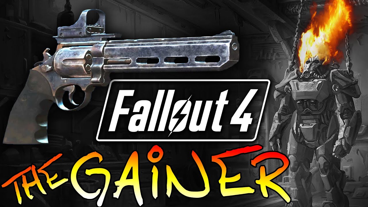 Fallout 4 The Gainer (unique .44 pistol) - YouTube