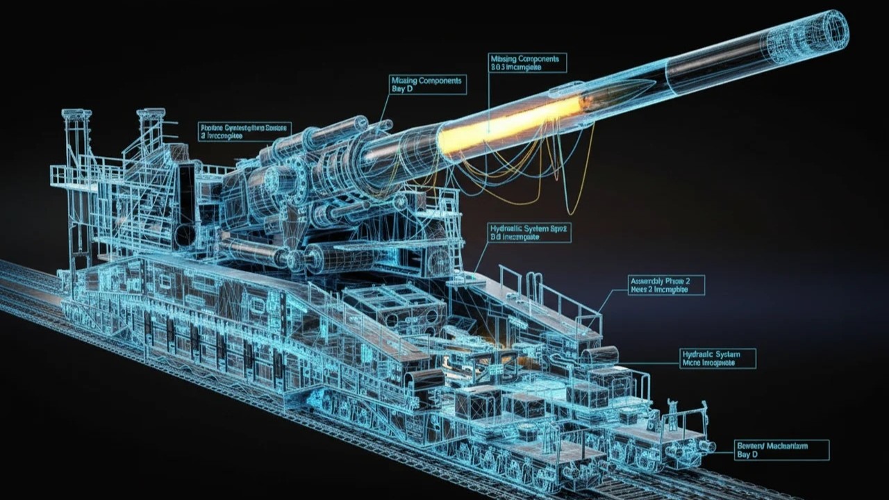 Inside the Schwerer Gustav Cannon: Full Engineering Breakdown (3D ...