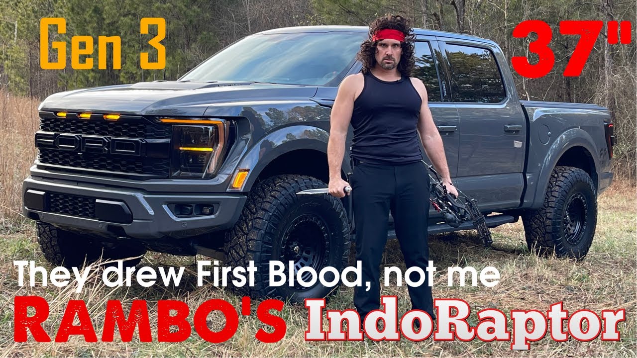 RAMBO's Gen 3 Ford RAPTOR Lead Foot IndoRaptor Edition for Scott in ...