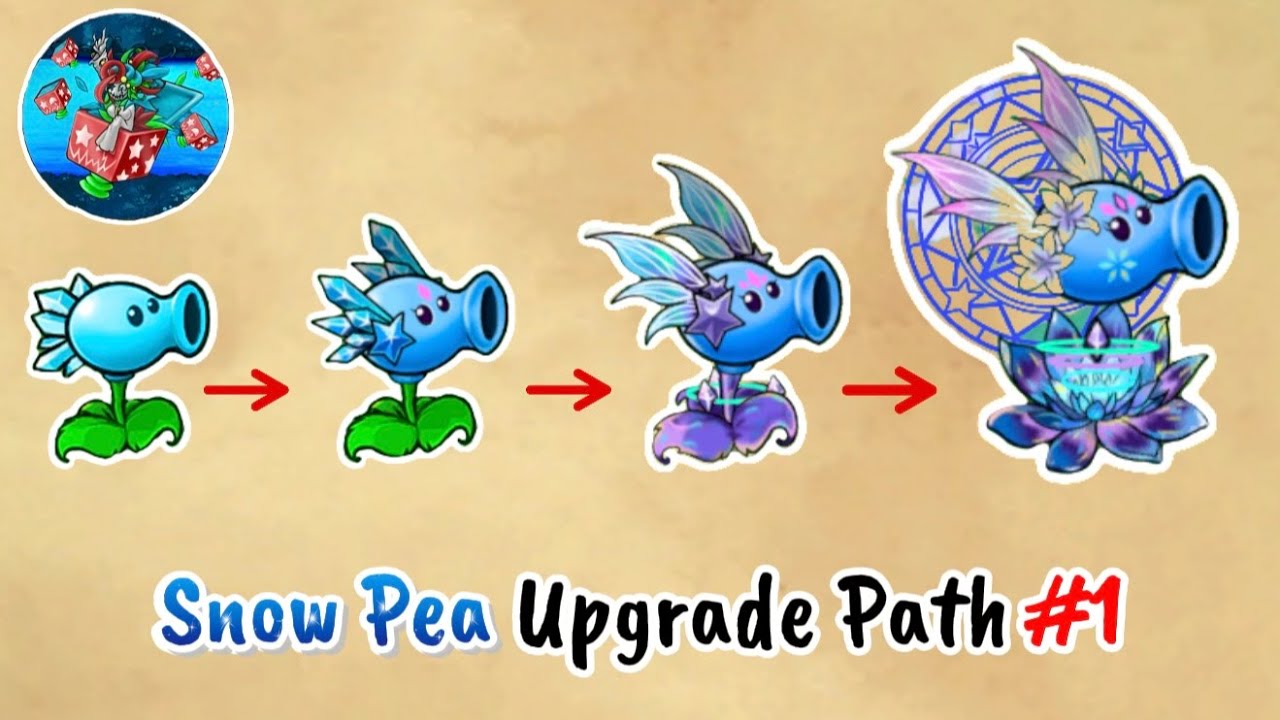 PVZ Symbiosis v1.0.1 Adventure Mode Level 13 | Snow Pea Upgrade Path #1 ...