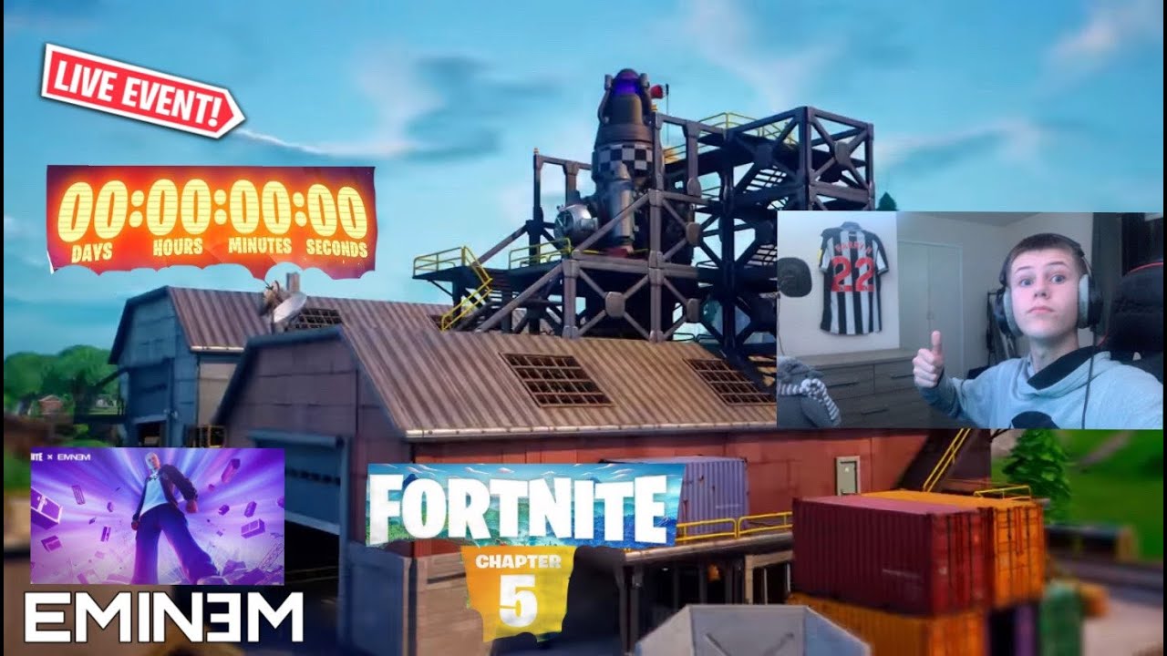 FORNITE THE BIG BANG LIVE EVENT - THE END OF FORTNITE CHAPTER 1 *LIVE ...