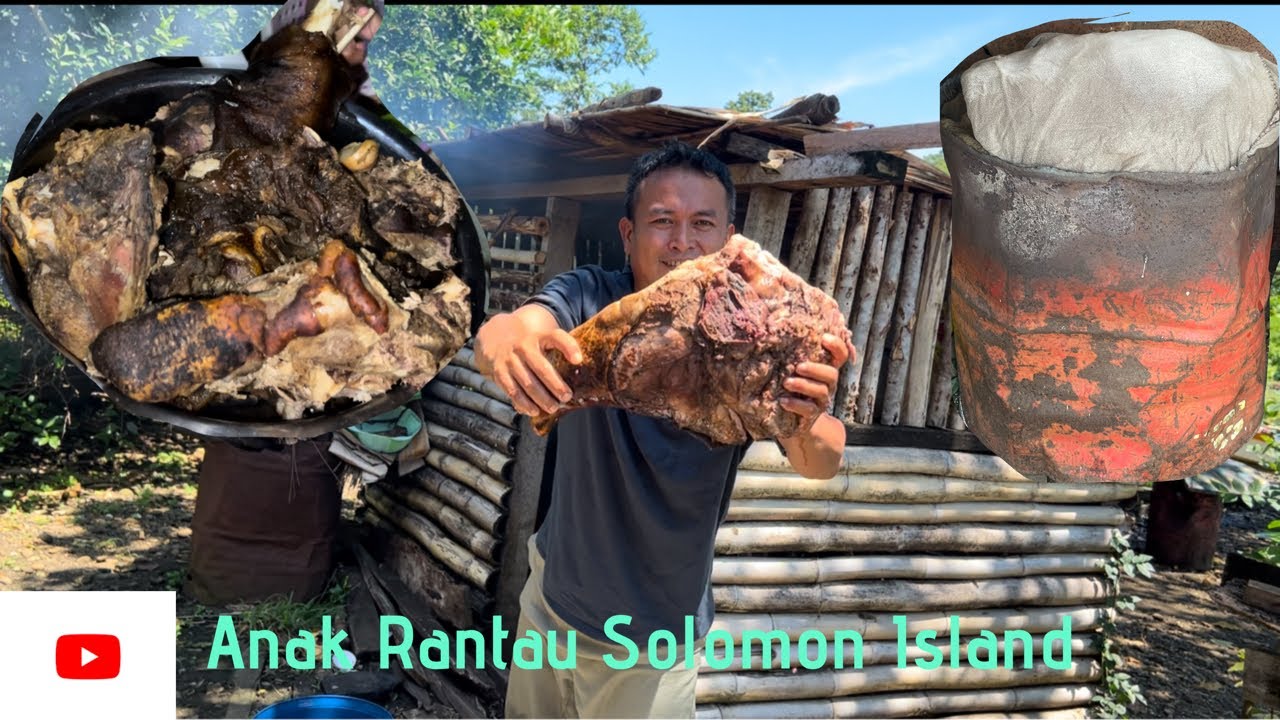 Sinalau Bakas Masak Dalam Drum Ajaib//Daging Lembut dan Empuk ...