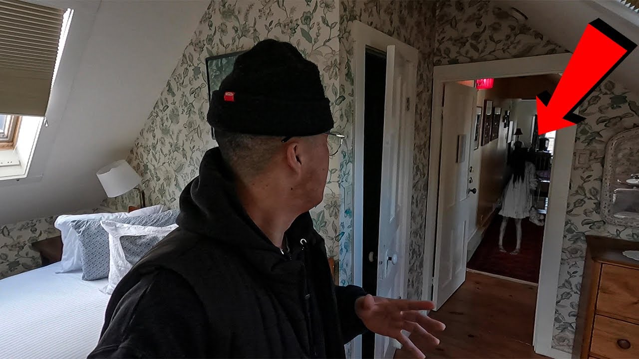 Overnight in haunted bed & breakfast | You cant avoid SPIRITS here (The ...