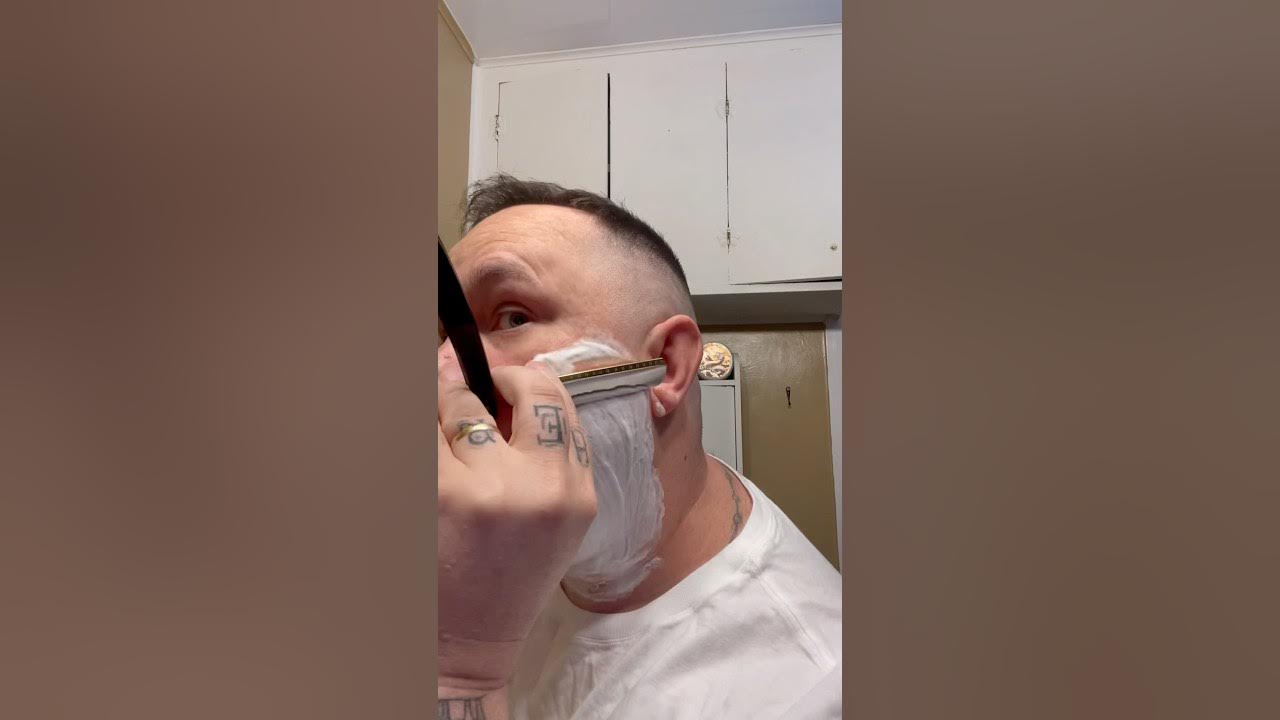 Speed and a straight razor! - YouTube