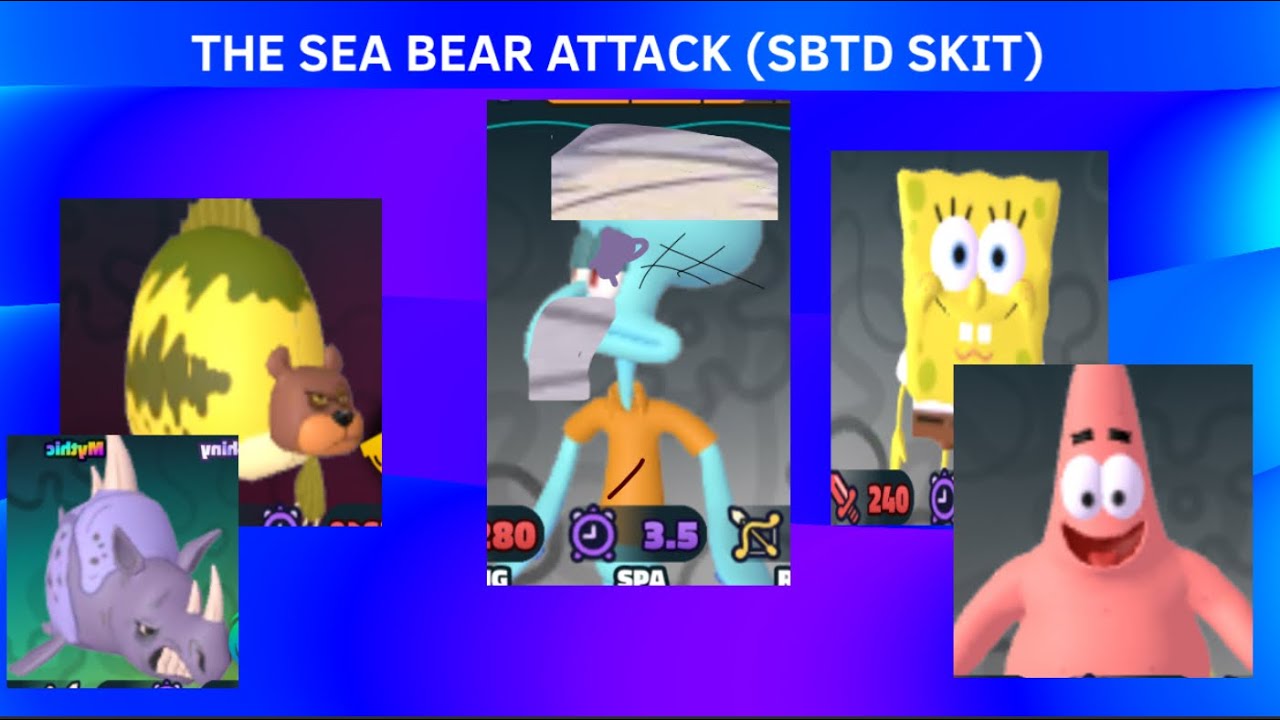 Sea Bear Attack! (SBTD skit 1) - YouTube