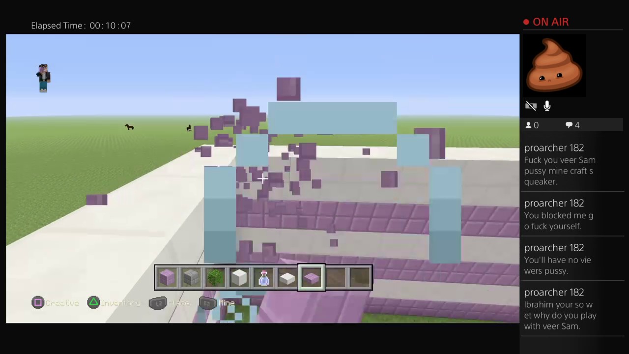 Minecraft bild battle with iby and woyteck #1 again - YouTube