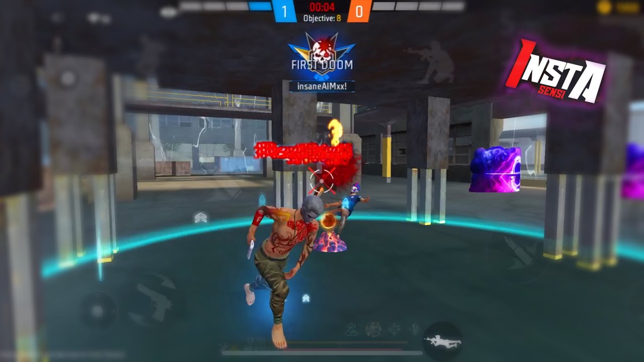 Denji FF Insta.Sensi Pack 📁 Free Fire Highlights - YouTube