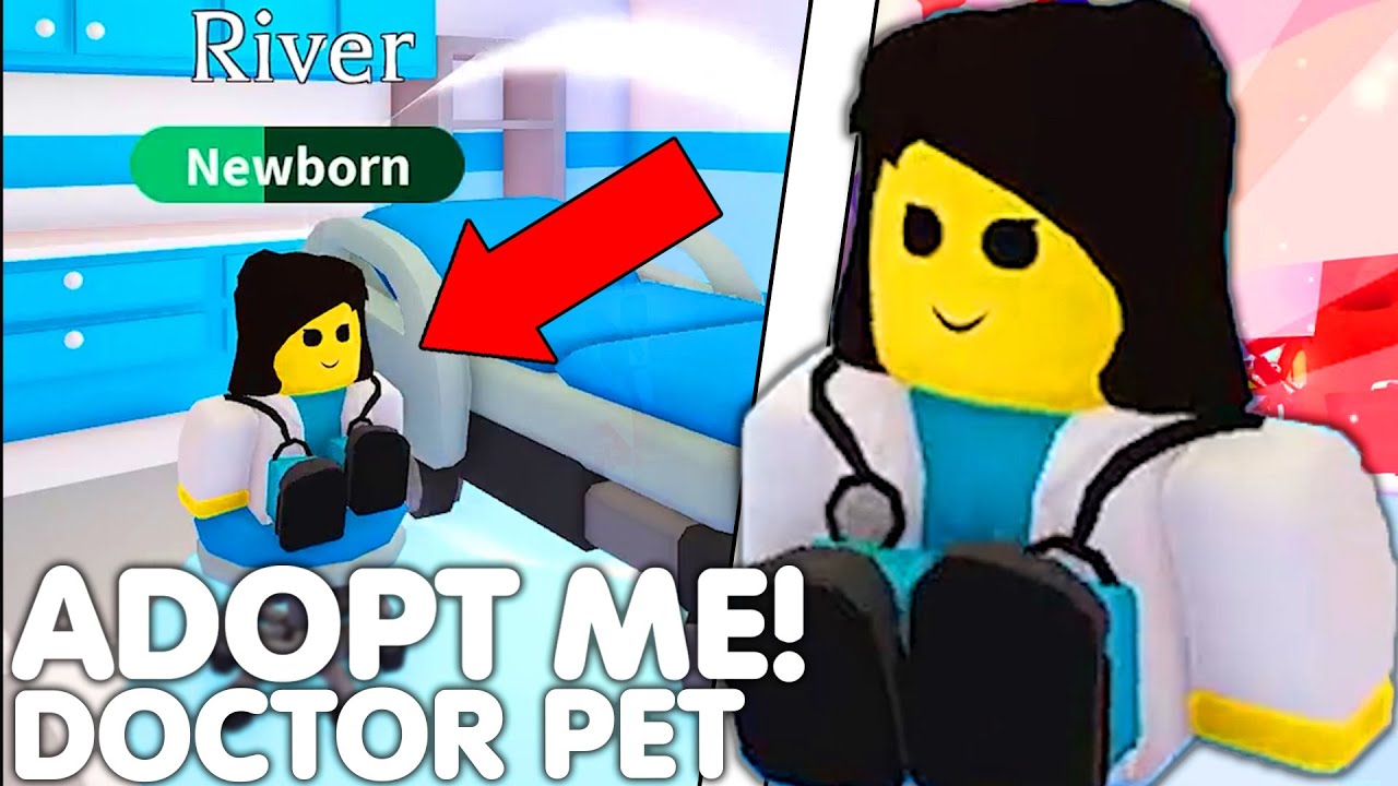 🤫HOW TO GET THE NEW DOCTOR PET IN ADOPT ME!😱NEW SECRET PET RELEASED ...