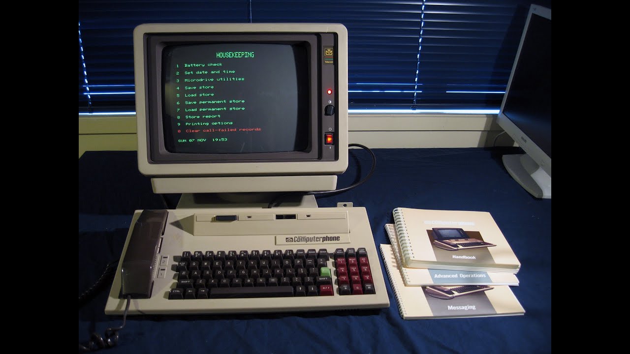 The Telecom Computerphone (aka ICL One Per Desk) (as seen in Terry ...