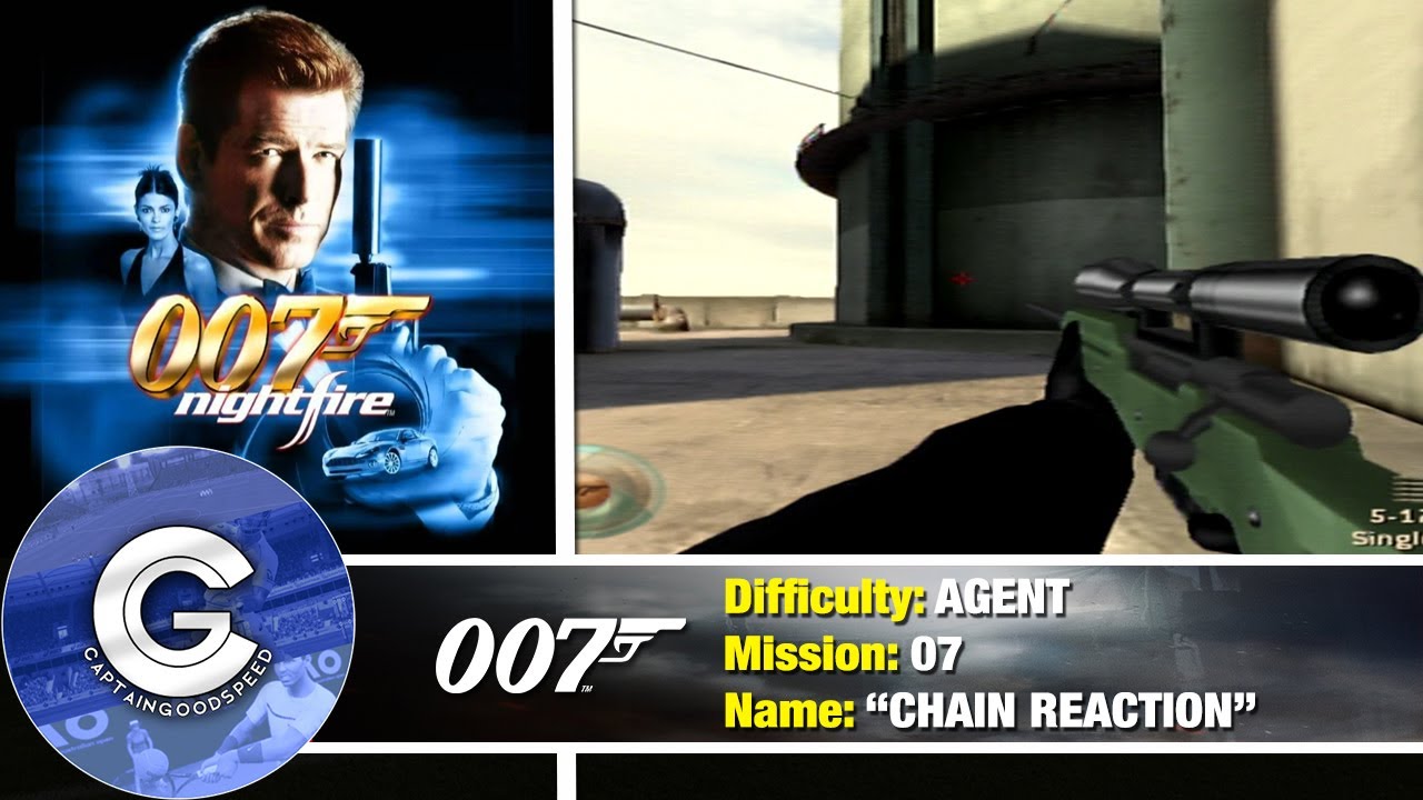 Mission 7: CHAIN REACTION | 007: Nightfire (PS2) Full Walkthrough - YouTube