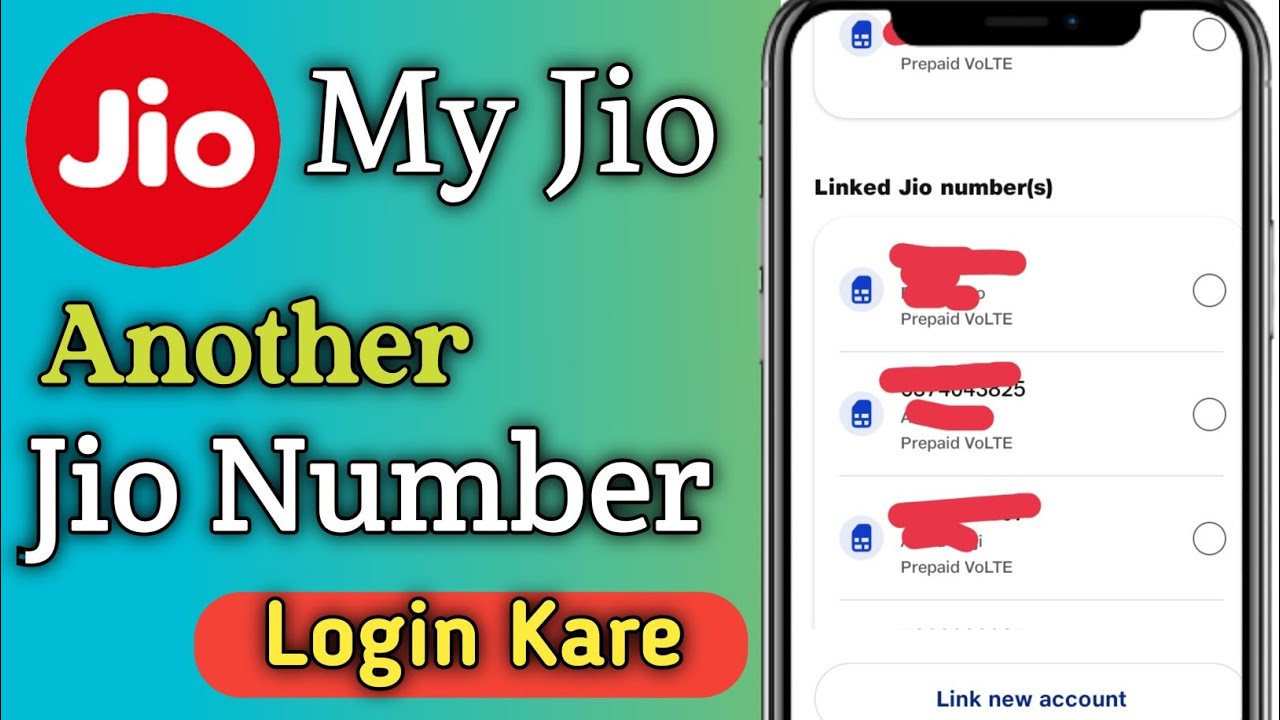 How To Link Another Jio Numbers On My Jio App My Jio App Me Dusra Jio How To Link Another Jio Numbers On My Jio App My Jio App Me Dusra Jio